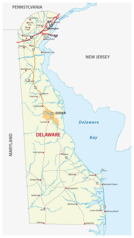Delaware Carte