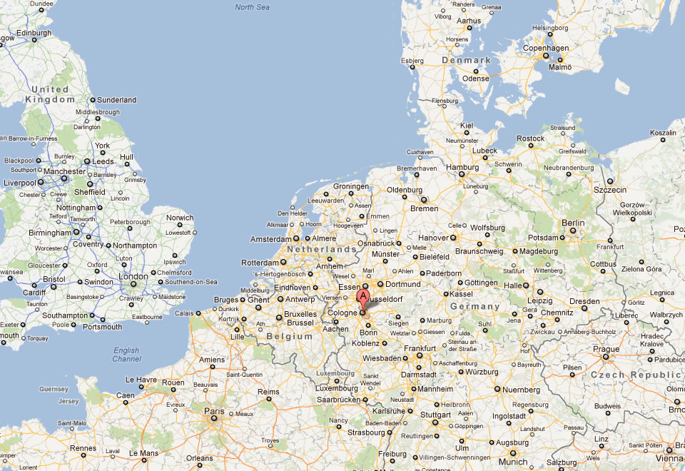 Koln Carte et Image Satellite