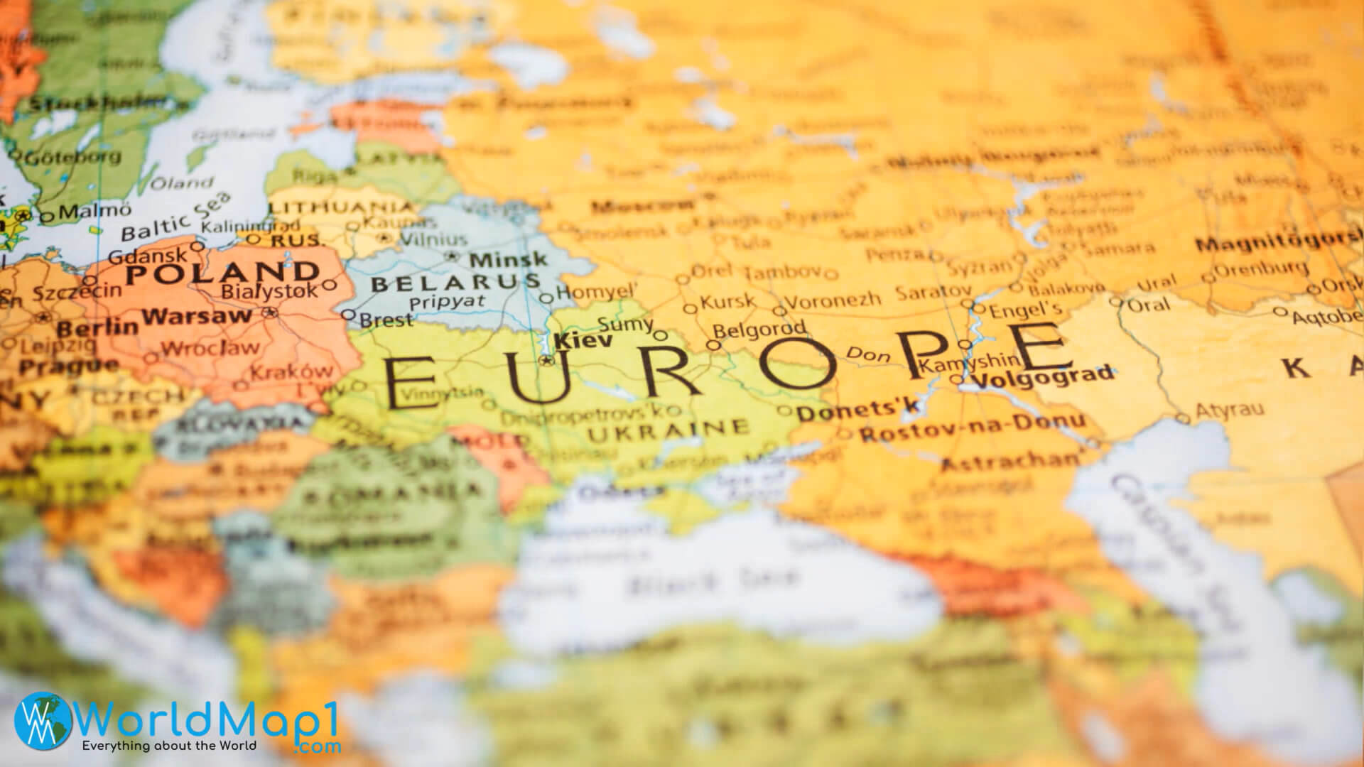 Grandes cartes de la Bielorussie