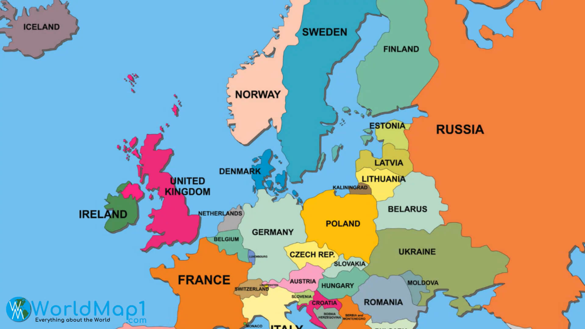 Cartes Detaillees de la Bielorussie