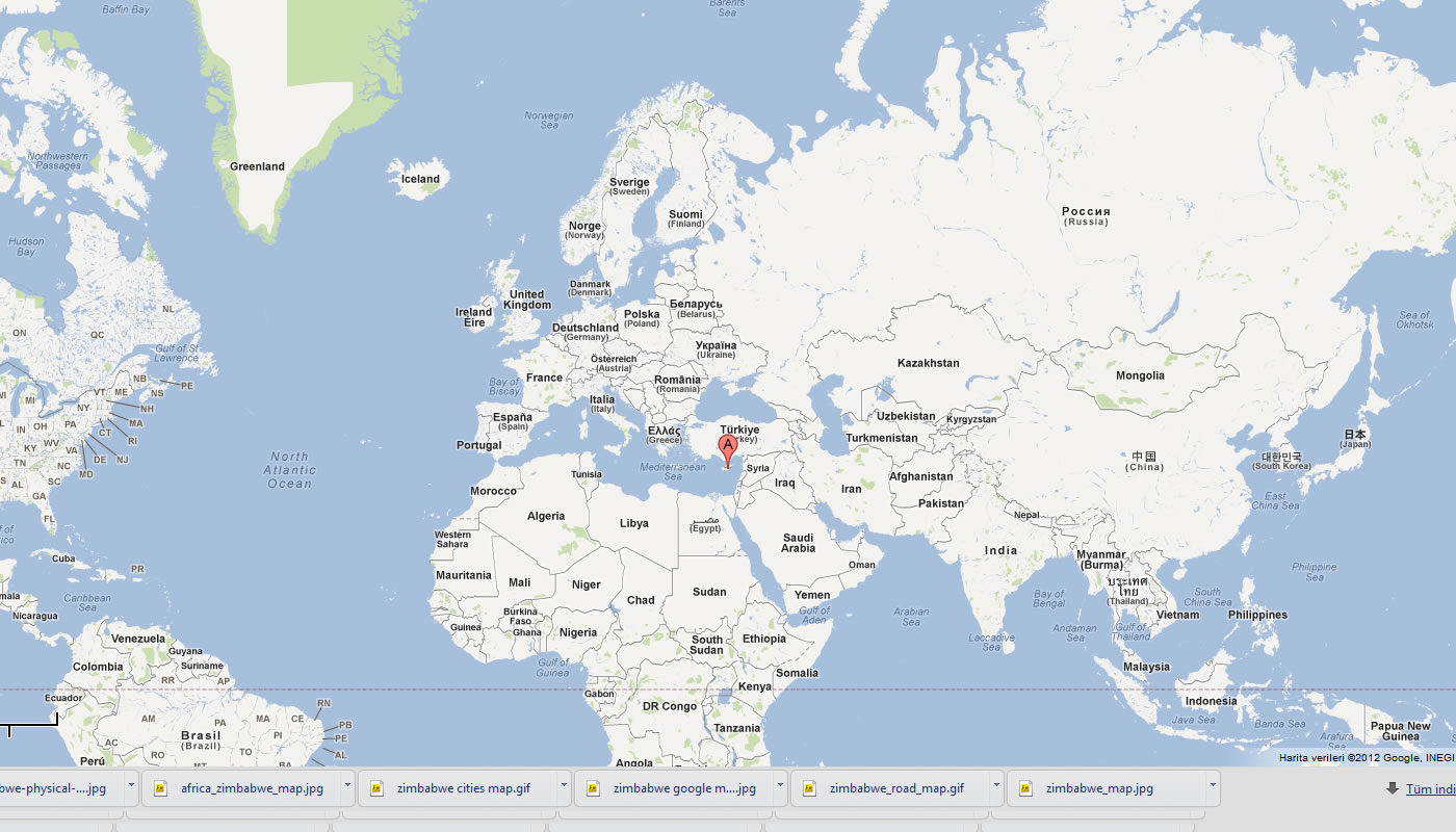 Chypre du Nord Carte et Image Satellite