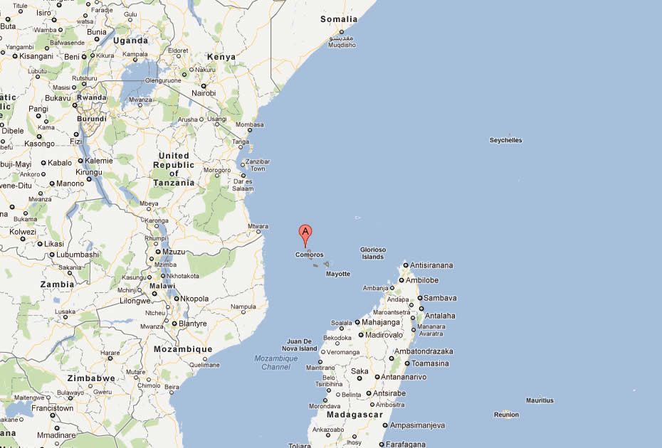 Moroni Carte et Image Satellite