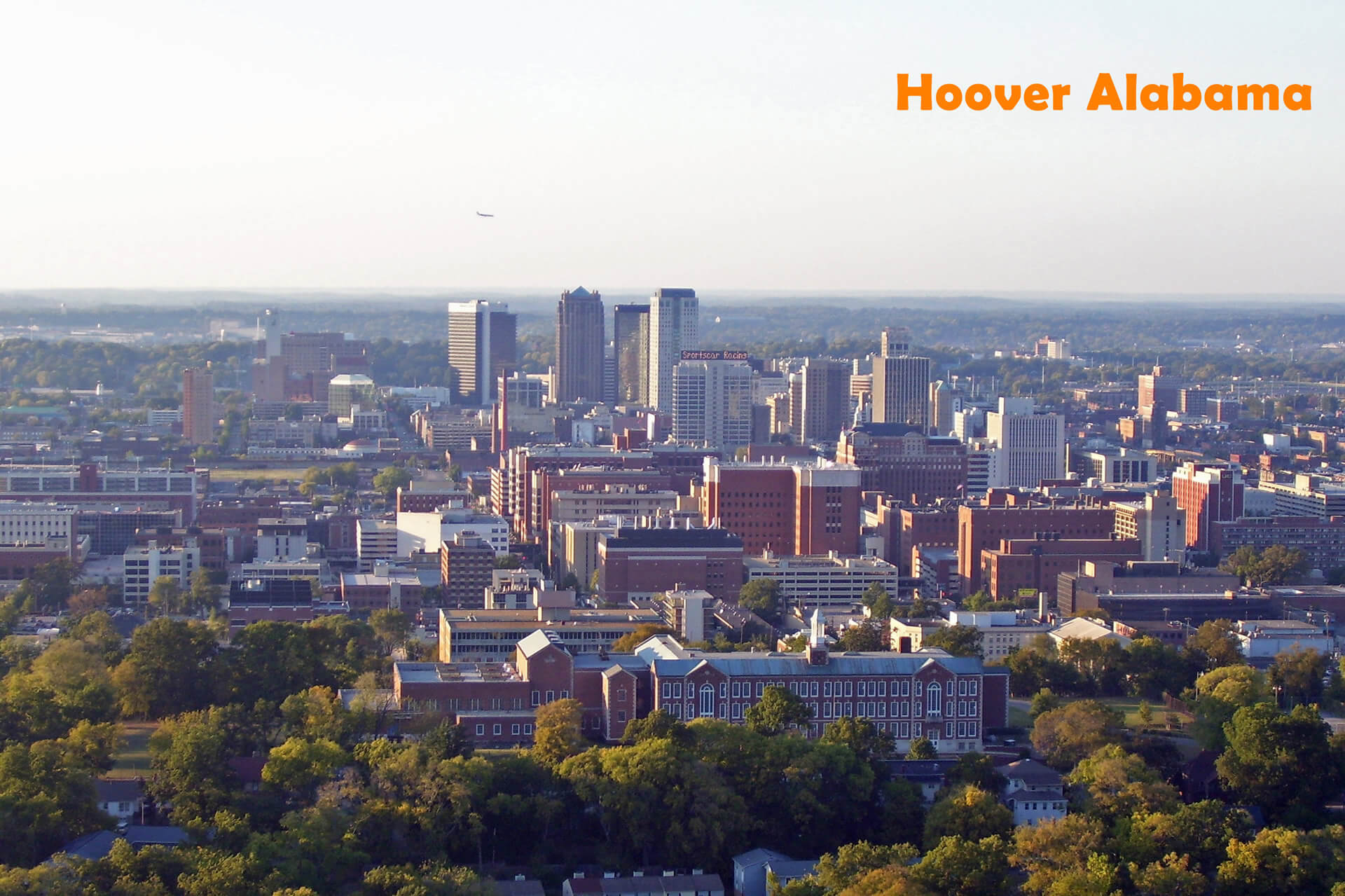 Hoover Alabama Carte et Image Satellite