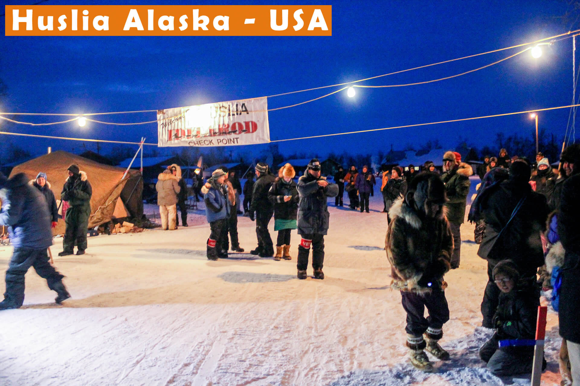 Huslia Alaska Carte et Image Satellite