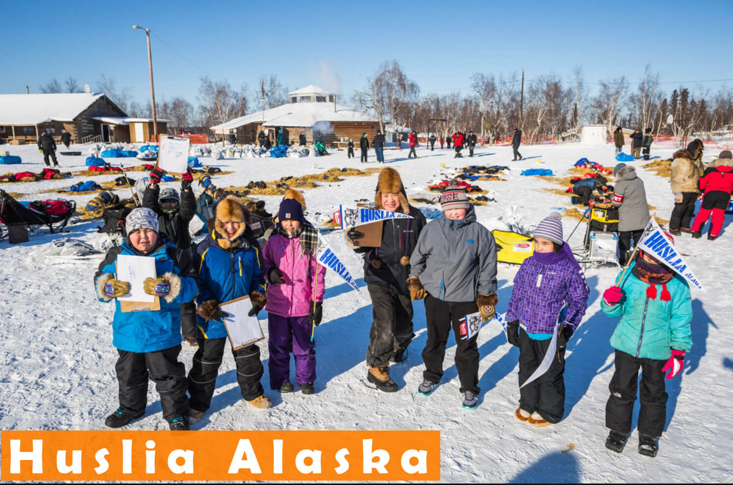Huslia Alaska Carte et Image Satellite