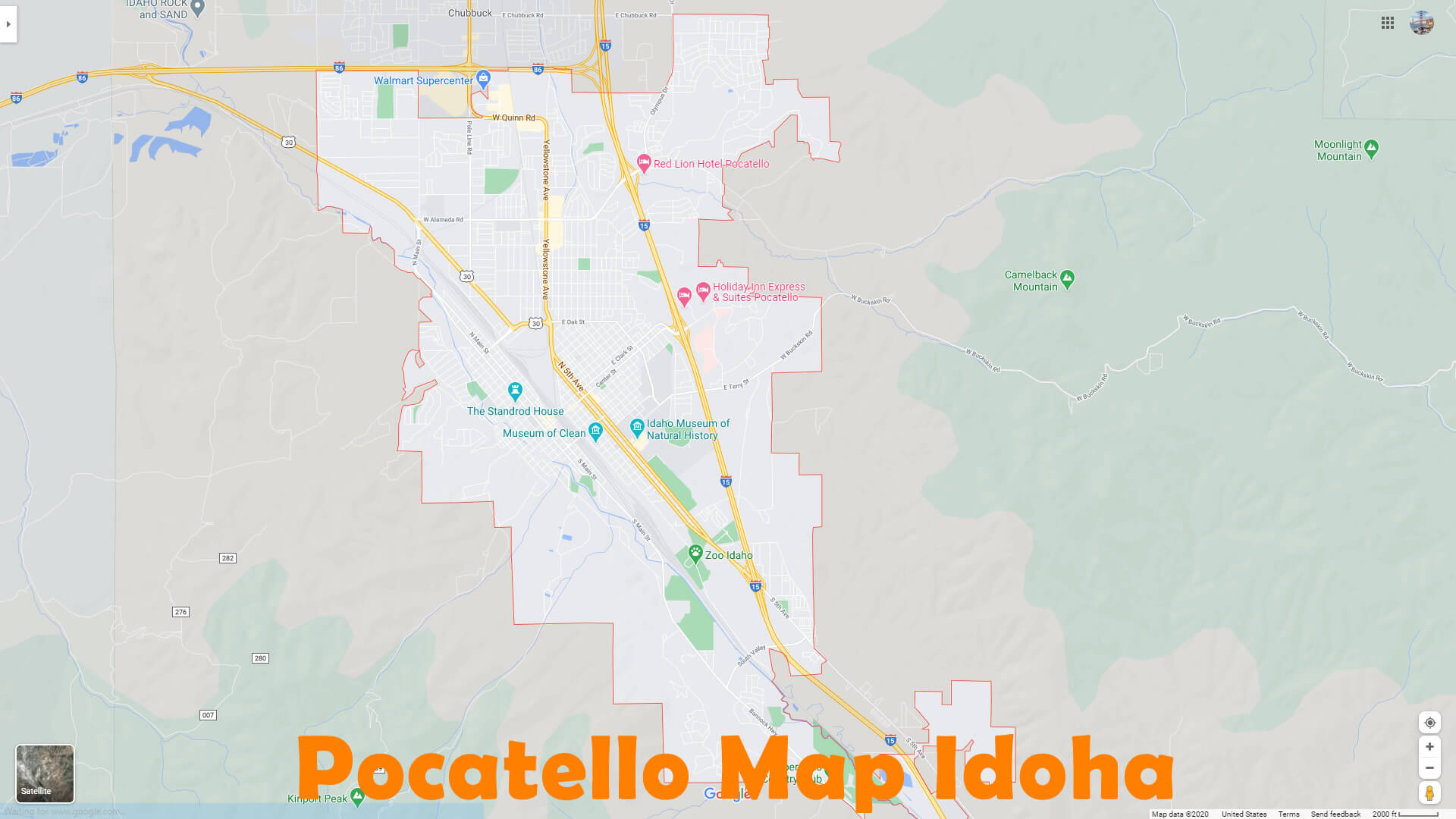 Pocatello idaho Plan, Idaho