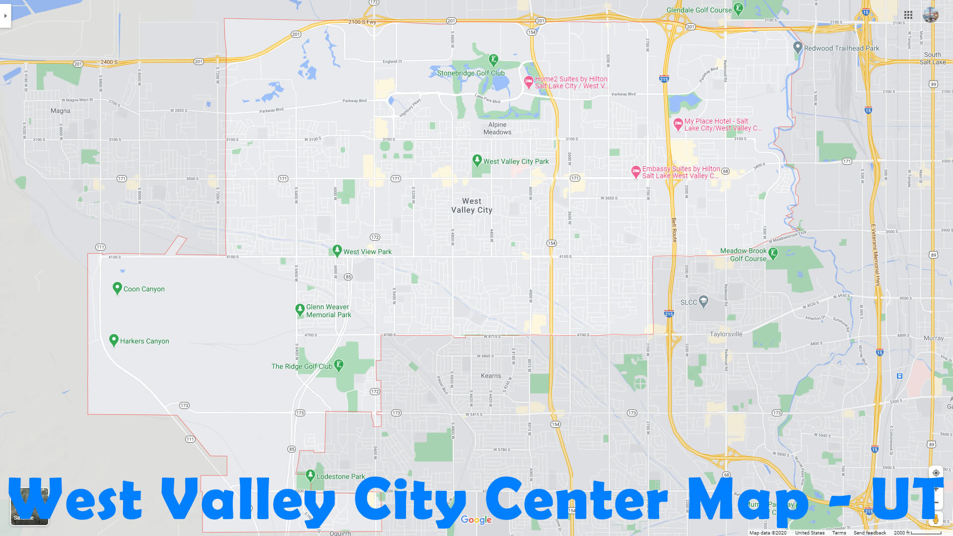 West Valley City Utah Plan, Utah