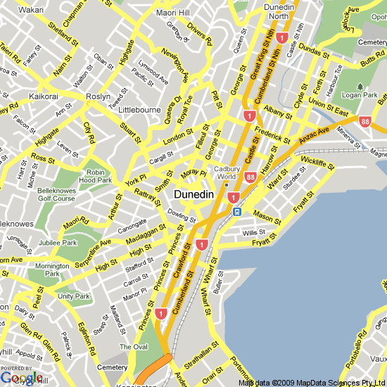 Dunedin Plan et Image Satellite