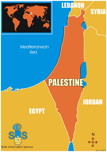 Palestine Plan et Image Satellite