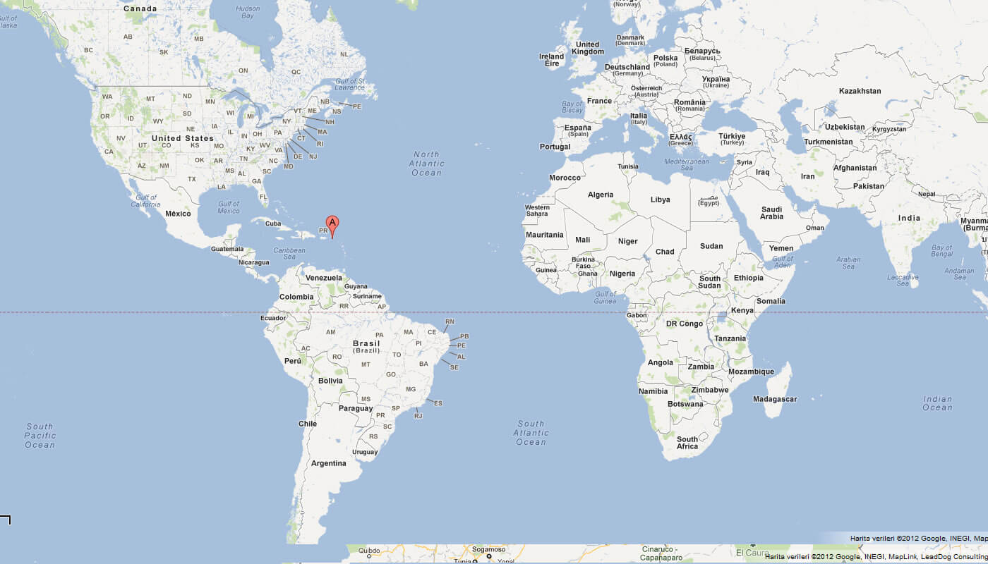 Saint Martin Carte et Image Satellite