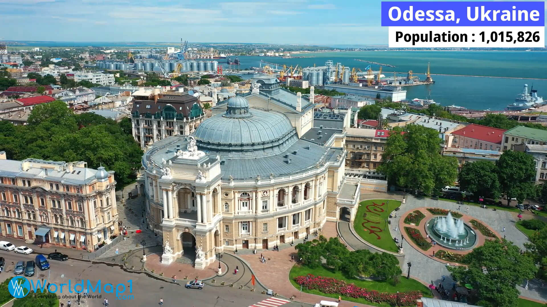 Odessa Carte et Image Satellite